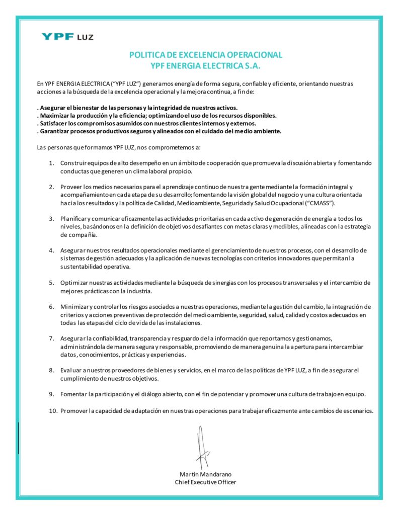 Excelencia Operacional: La Clave del Éxito en YPF